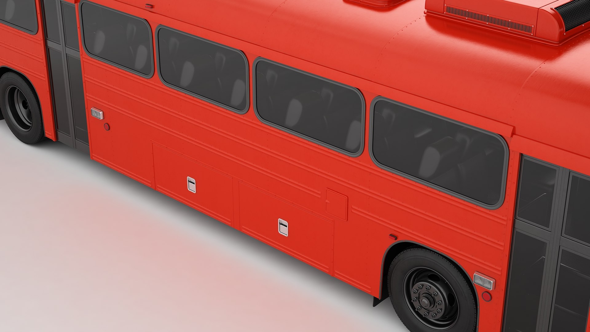 3D Model Bus 2000 Blue - TurboSquid 1614518