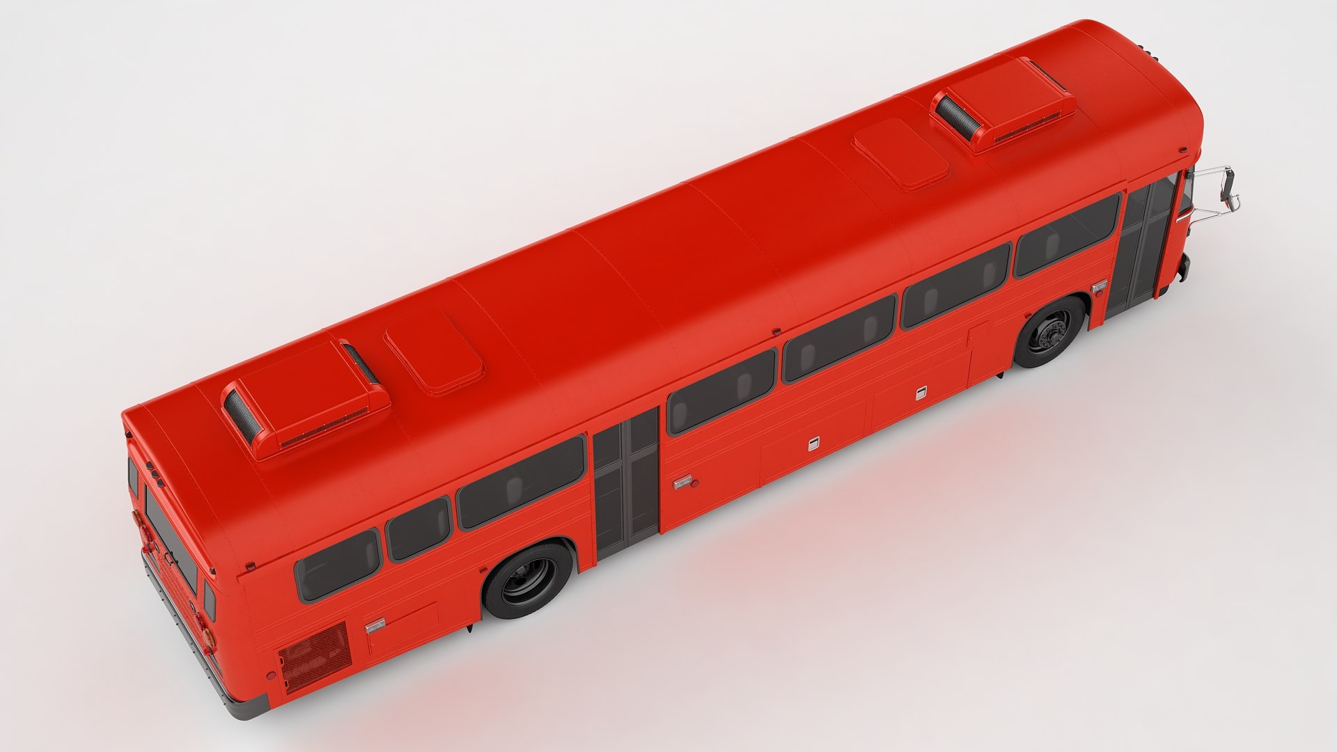 3D Model Bus 2000 Blue - TurboSquid 1614518