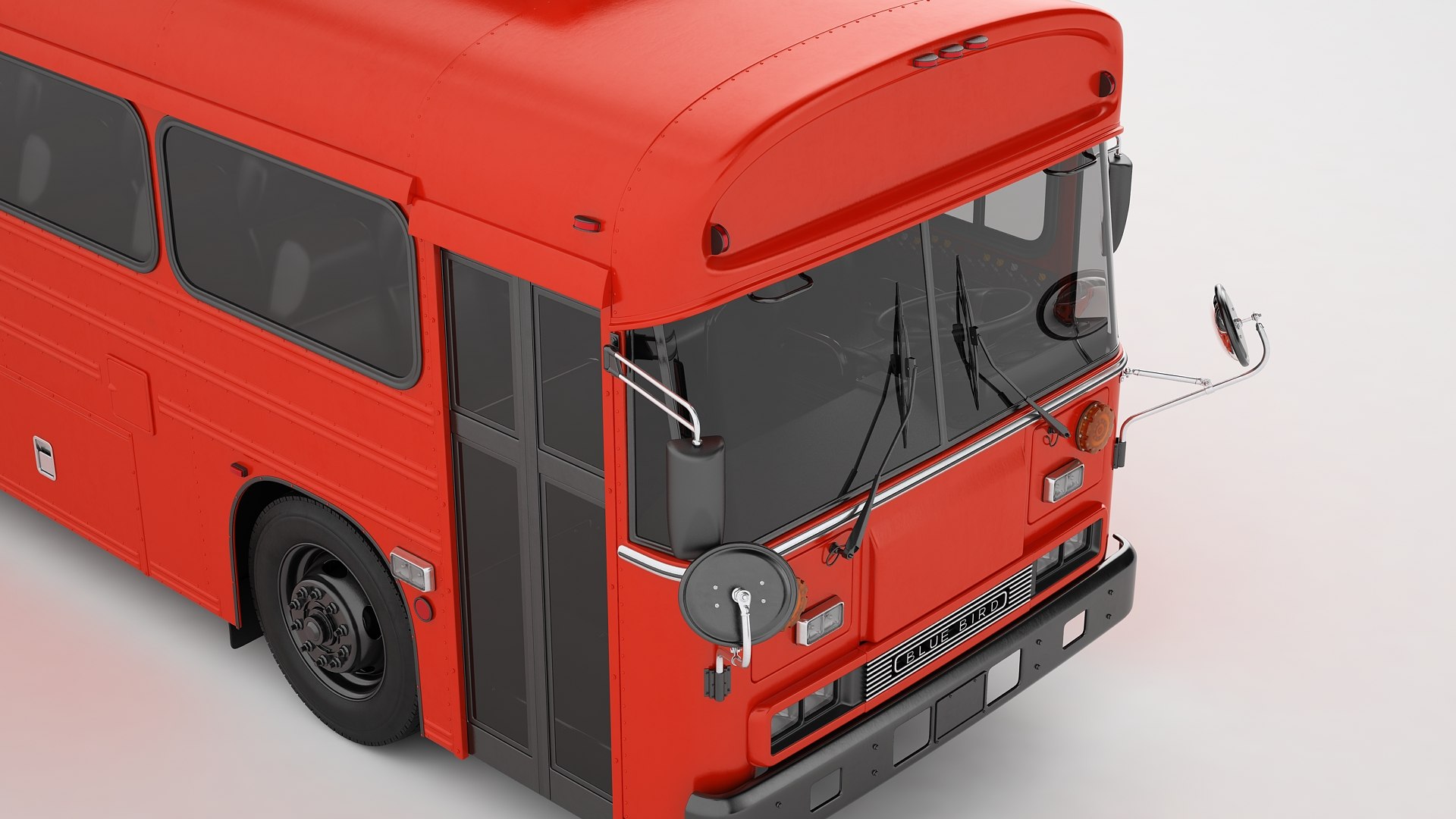3D Model Bus 2000 Blue - TurboSquid 1614518