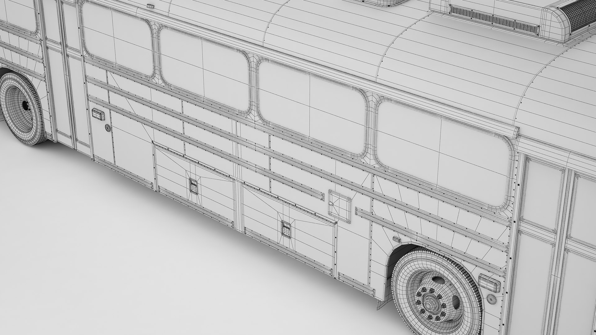 3D Model Bus 2000 Blue - TurboSquid 1614518