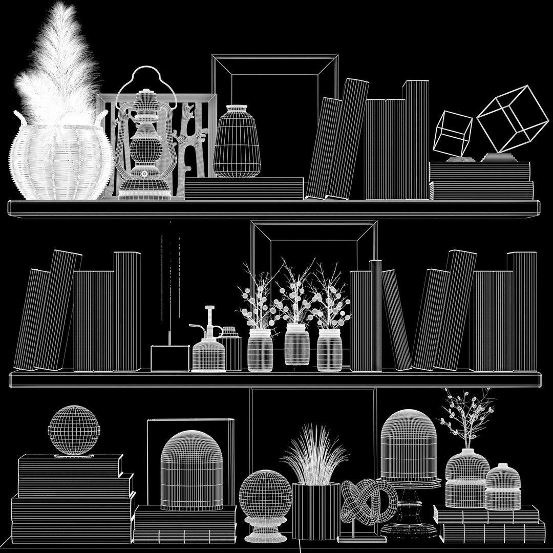 10 Decorative Set Collections Vol 2 3D - TurboSquid 1931560