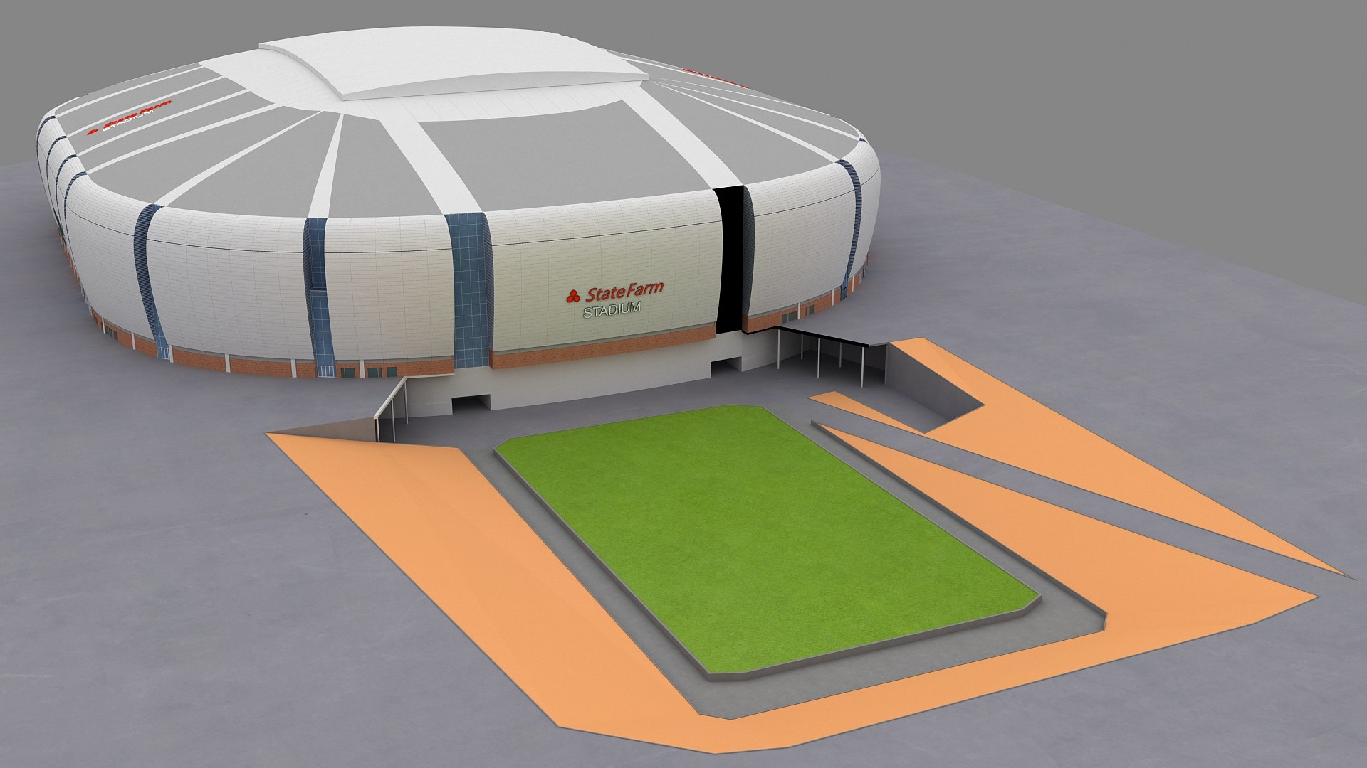 3D State Farm Stadium Arizona - TurboSquid 2266196