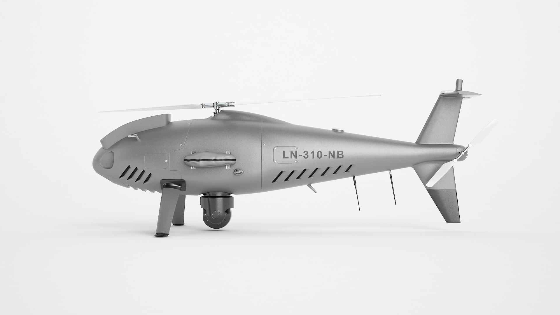 Schiebel Camcopter S100 UAV 01 3D Model - TurboSquid 2081365