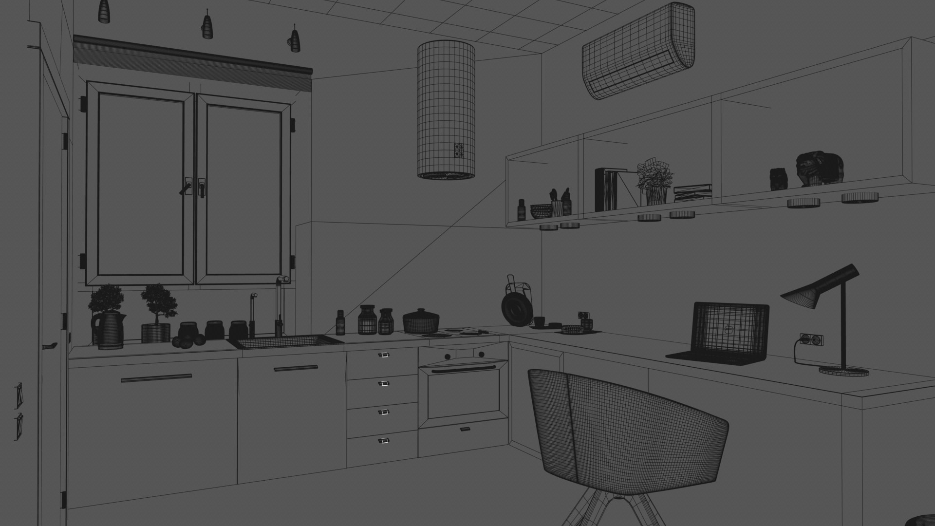3D model studio room - TurboSquid 1384596