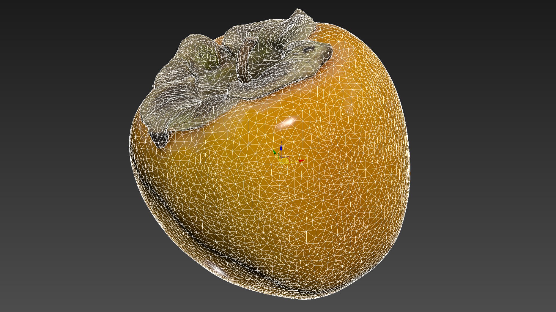 Persimmon Scanned 4k 3D Model - TurboSquid 1859668