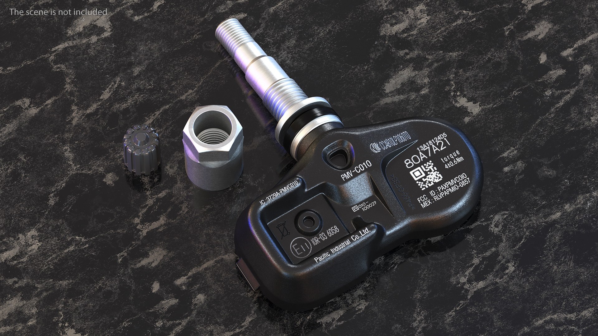 3D VESEN TPMS Sensor PMV-C010 Disassembled - TurboSquid 1933620