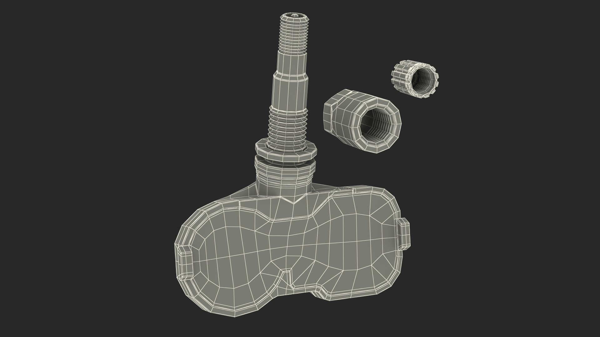 3D VESEN TPMS Sensor PMV-C010 Disassembled - TurboSquid 1933620