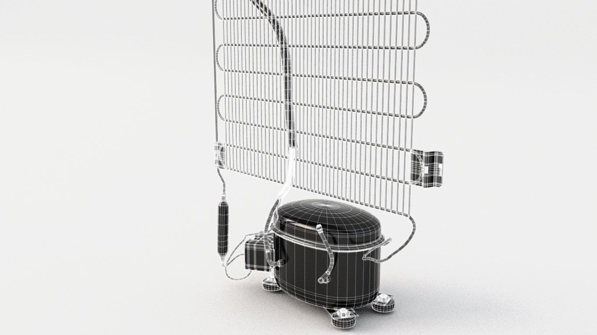 Refrigerator Compressor 3D - TurboSquid 1525649