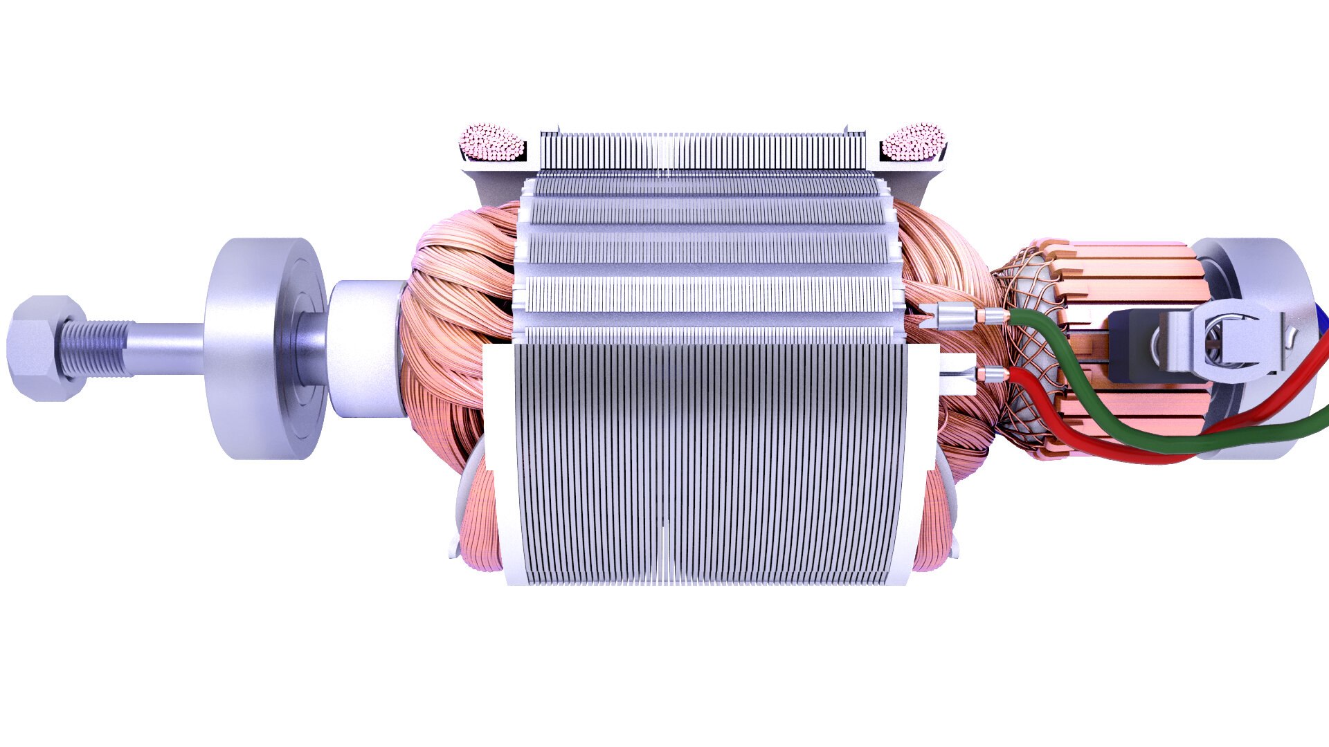 Electric Motor Parts Diagram 36 3D model - TurboSquid 1999745