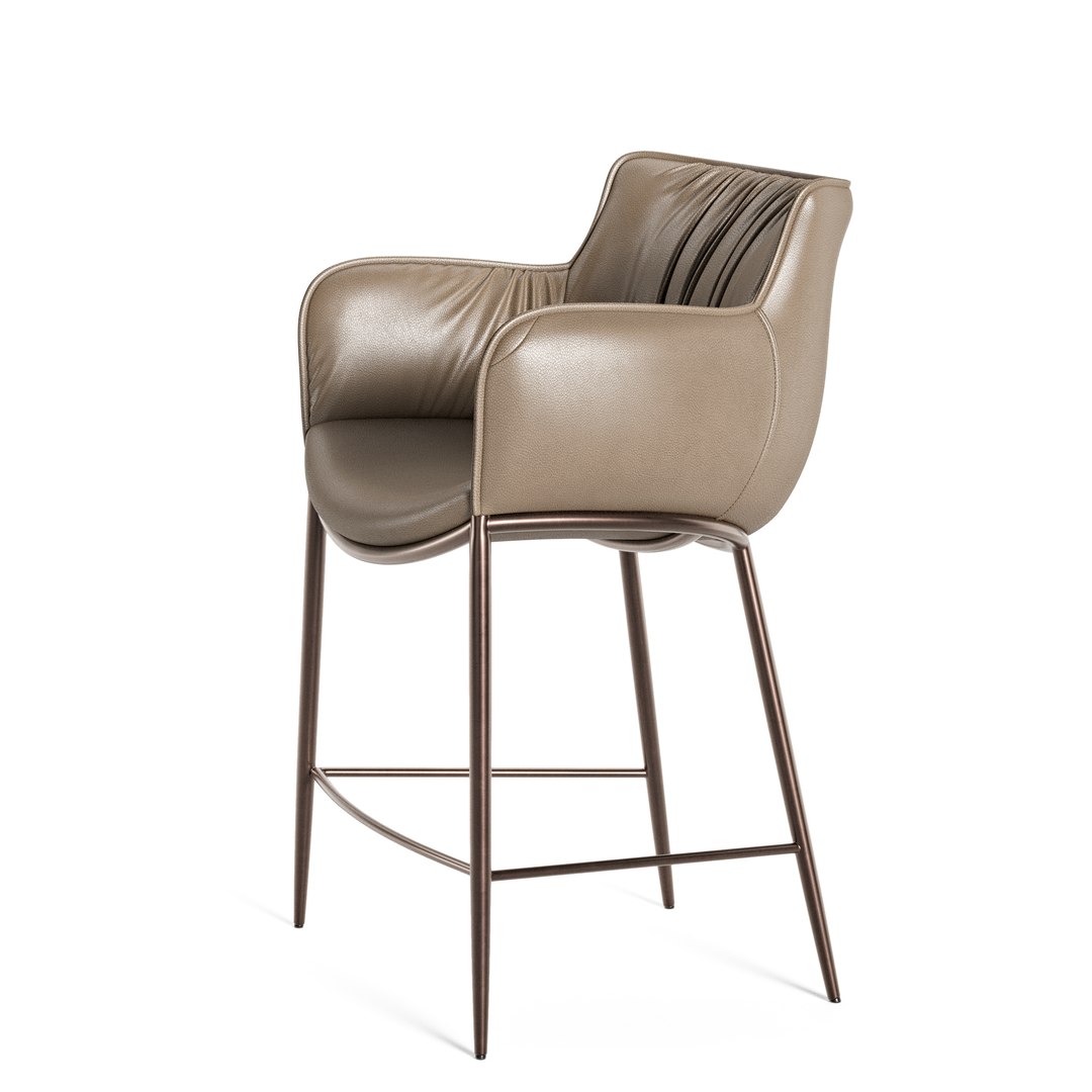3D Cattelan Italia Rhonda ML Stool - TurboSquid 2228794