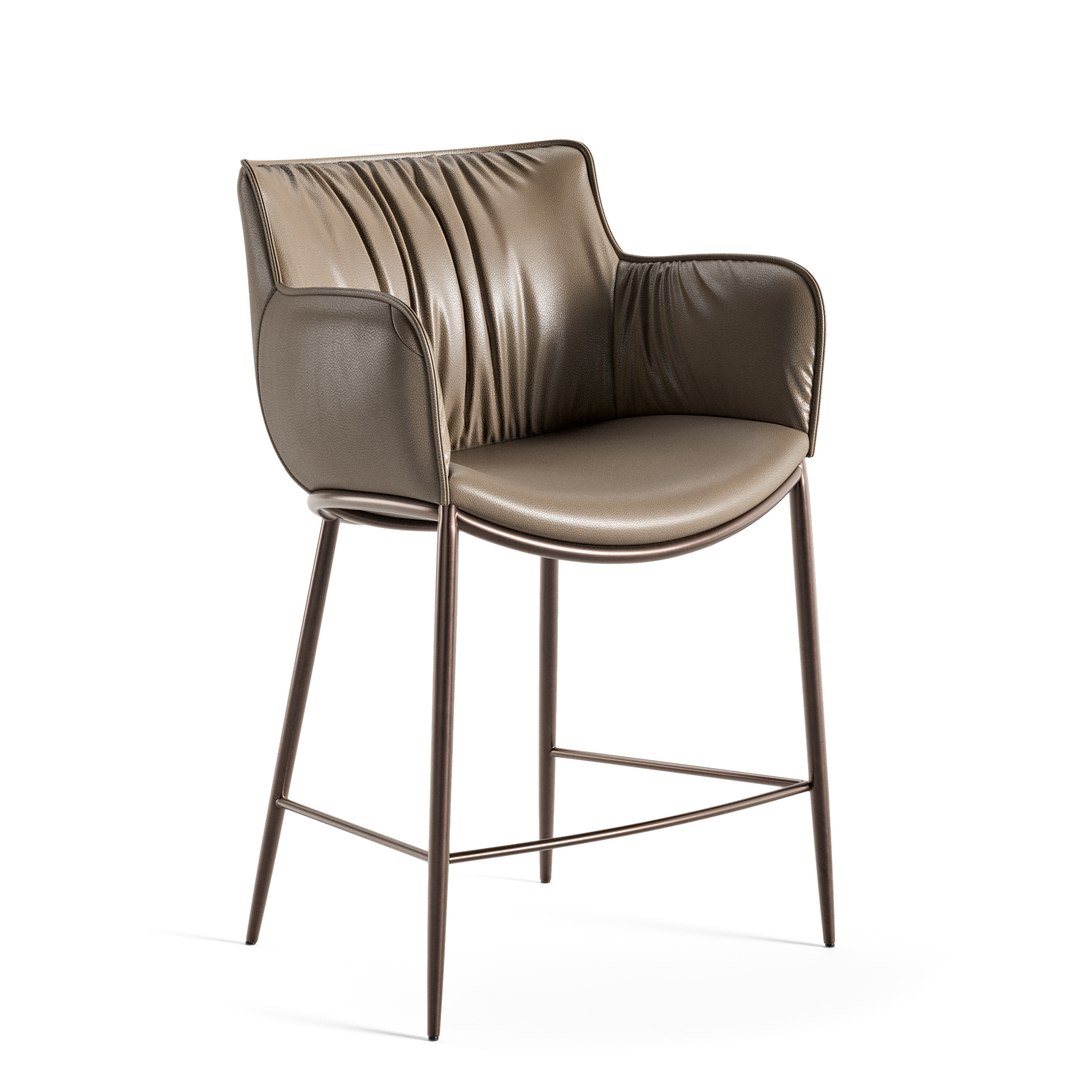 3D Cattelan Italia Rhonda ML Stool - TurboSquid 2228794
