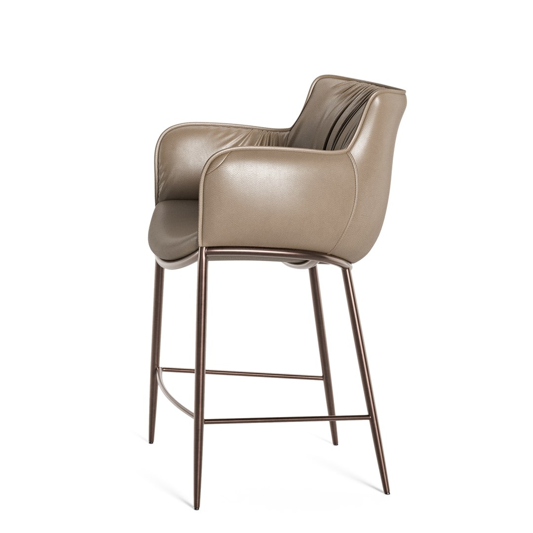 3D Cattelan Italia Rhonda ML Stool - TurboSquid 2228794