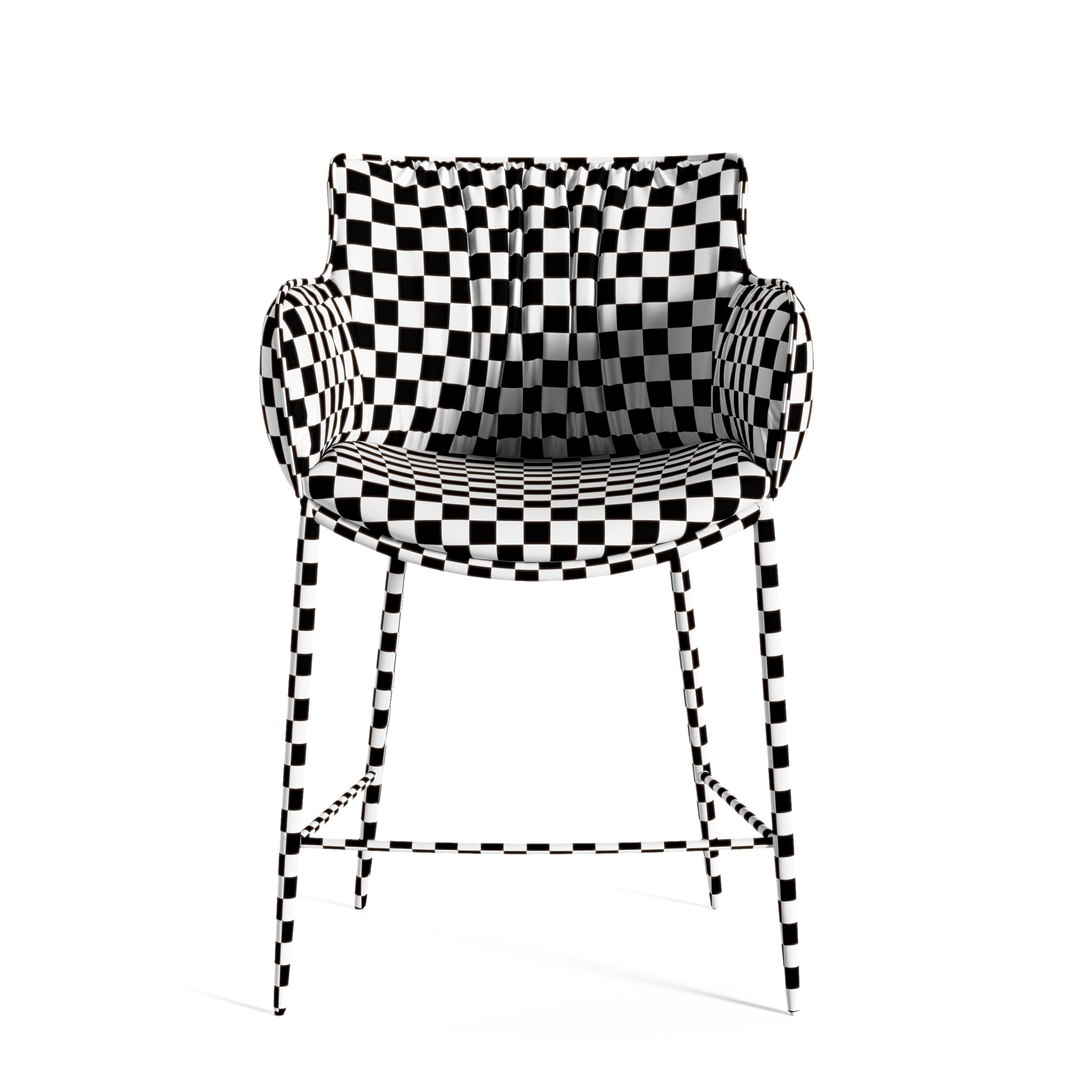 3D Cattelan Italia Rhonda ML Stool - TurboSquid 2228794