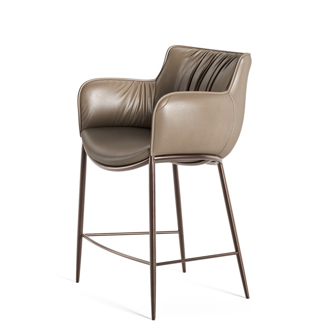3D Cattelan Italia Rhonda ML Stool - TurboSquid 2228794