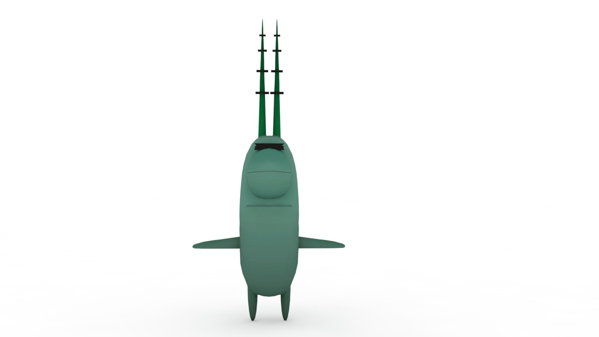 3D Plankton Rigged And Animated - TurboSquid 2336987