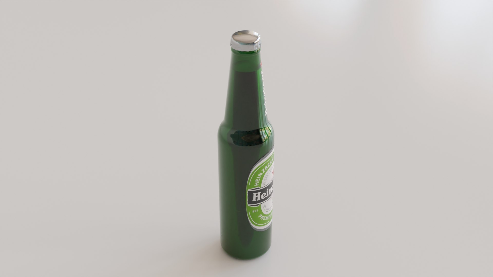 3D Model Beer Bottle - TurboSquid 2196035