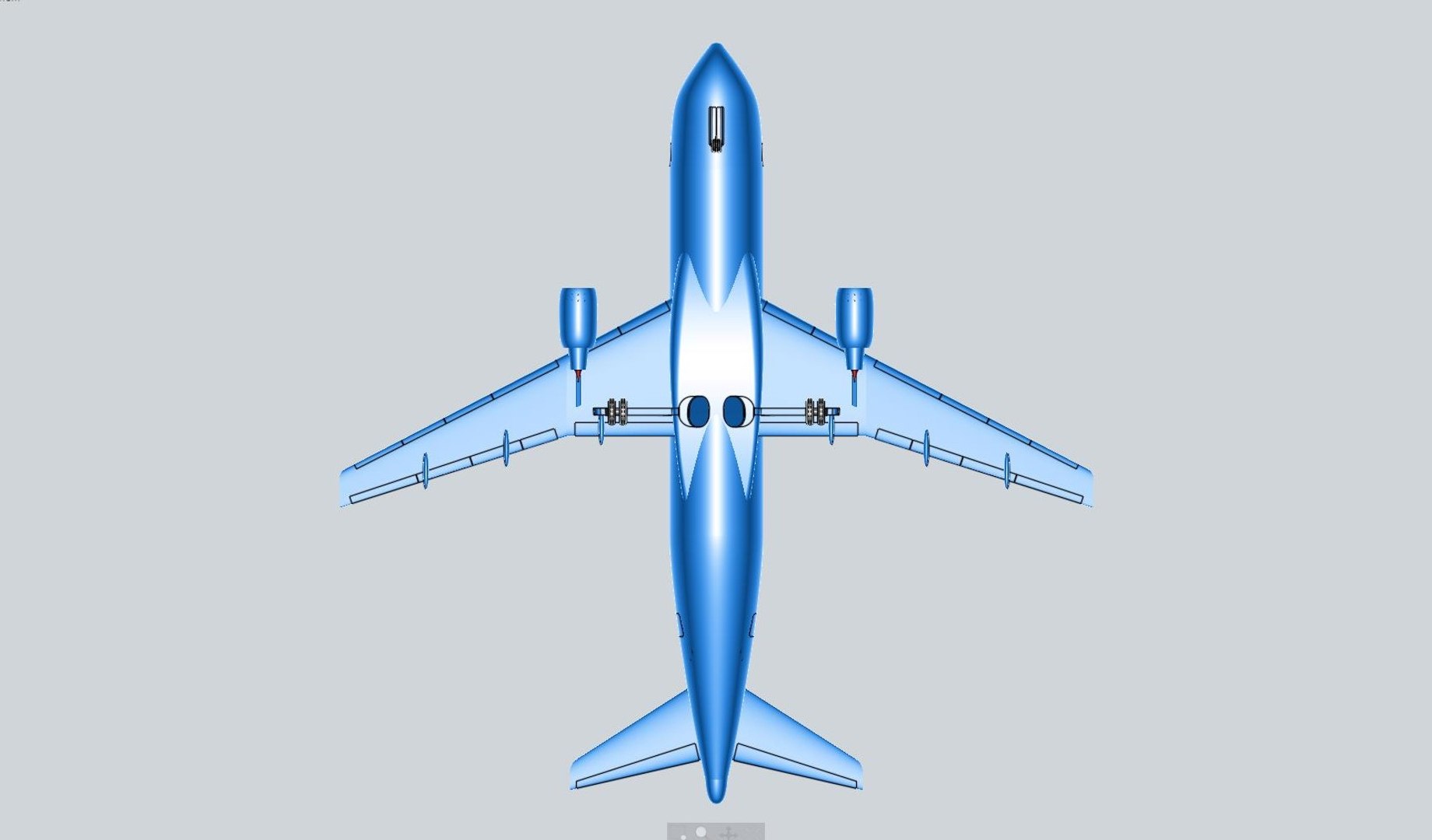 Airbus A319-100 Solid Assembly 3D Model - TurboSquid 1666158