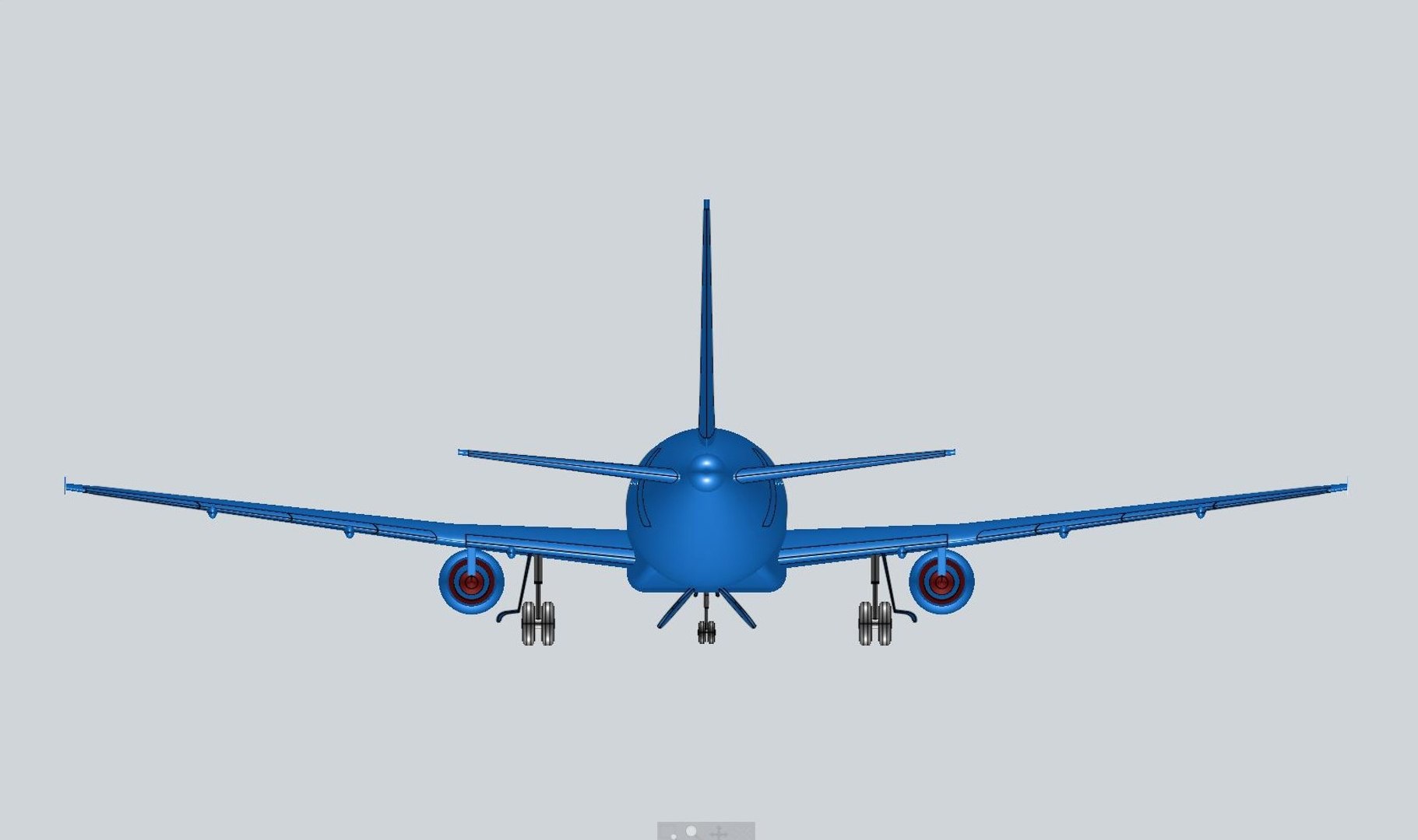 Airbus A319-100 Solid Assembly 3D Model - TurboSquid 1666158