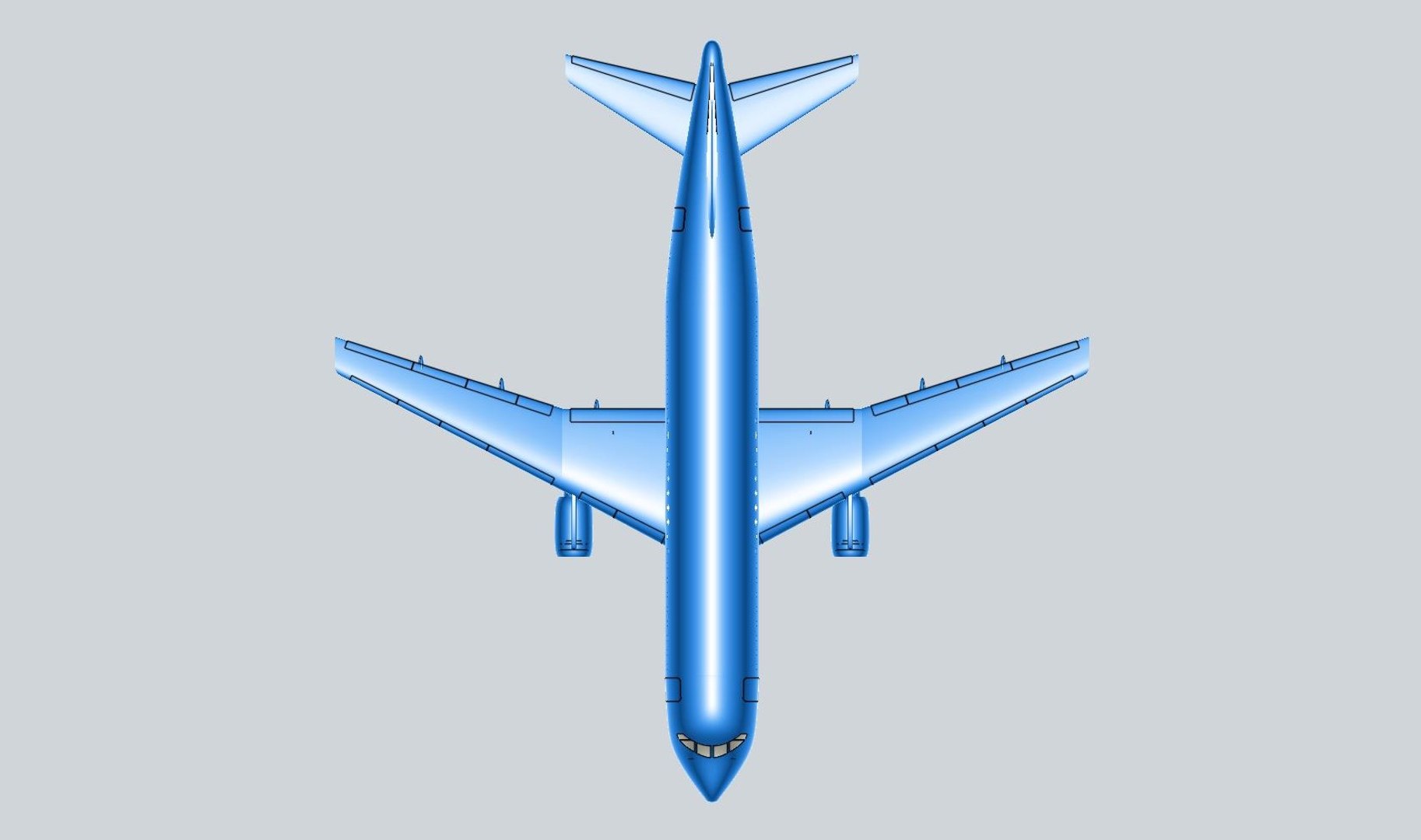 Airbus A319-100 Solid Assembly 3D Model - TurboSquid 1666158