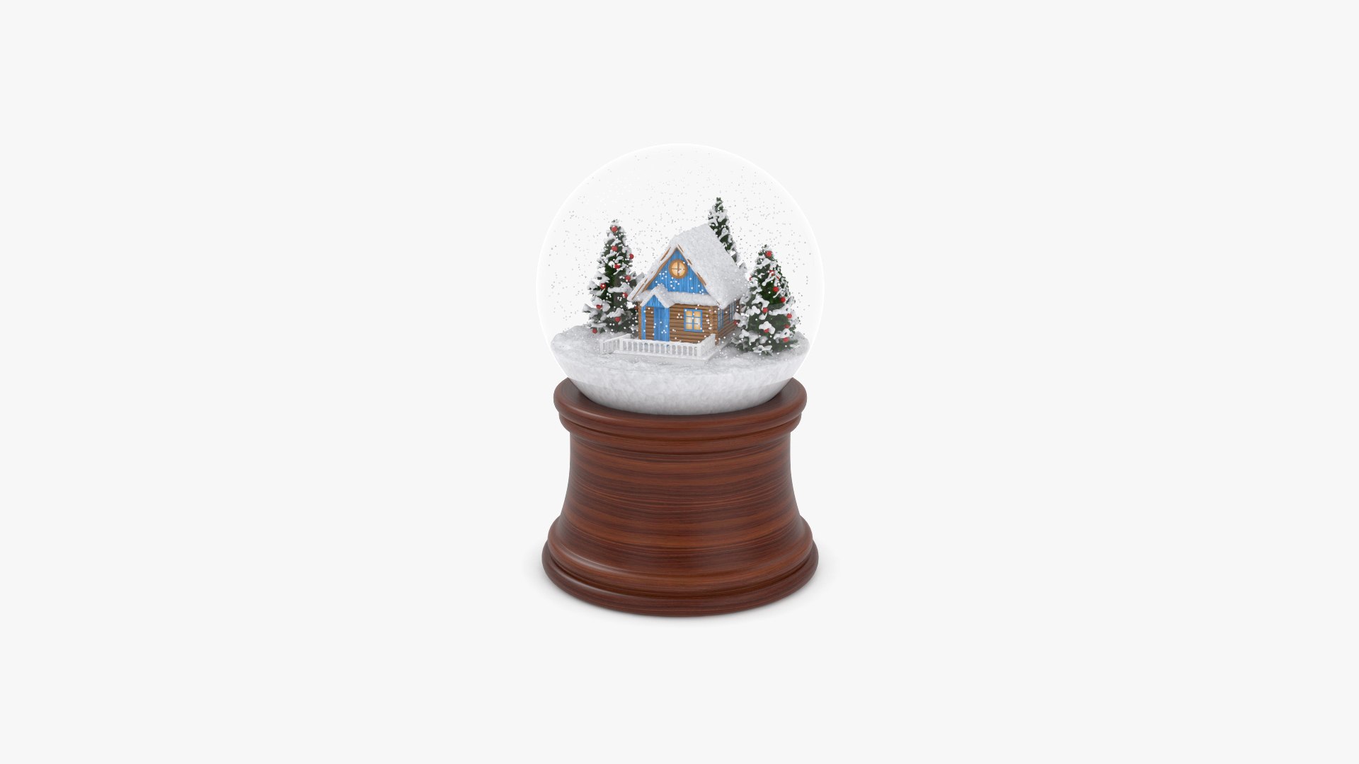 3D Snow Globe - TurboSquid 2190398