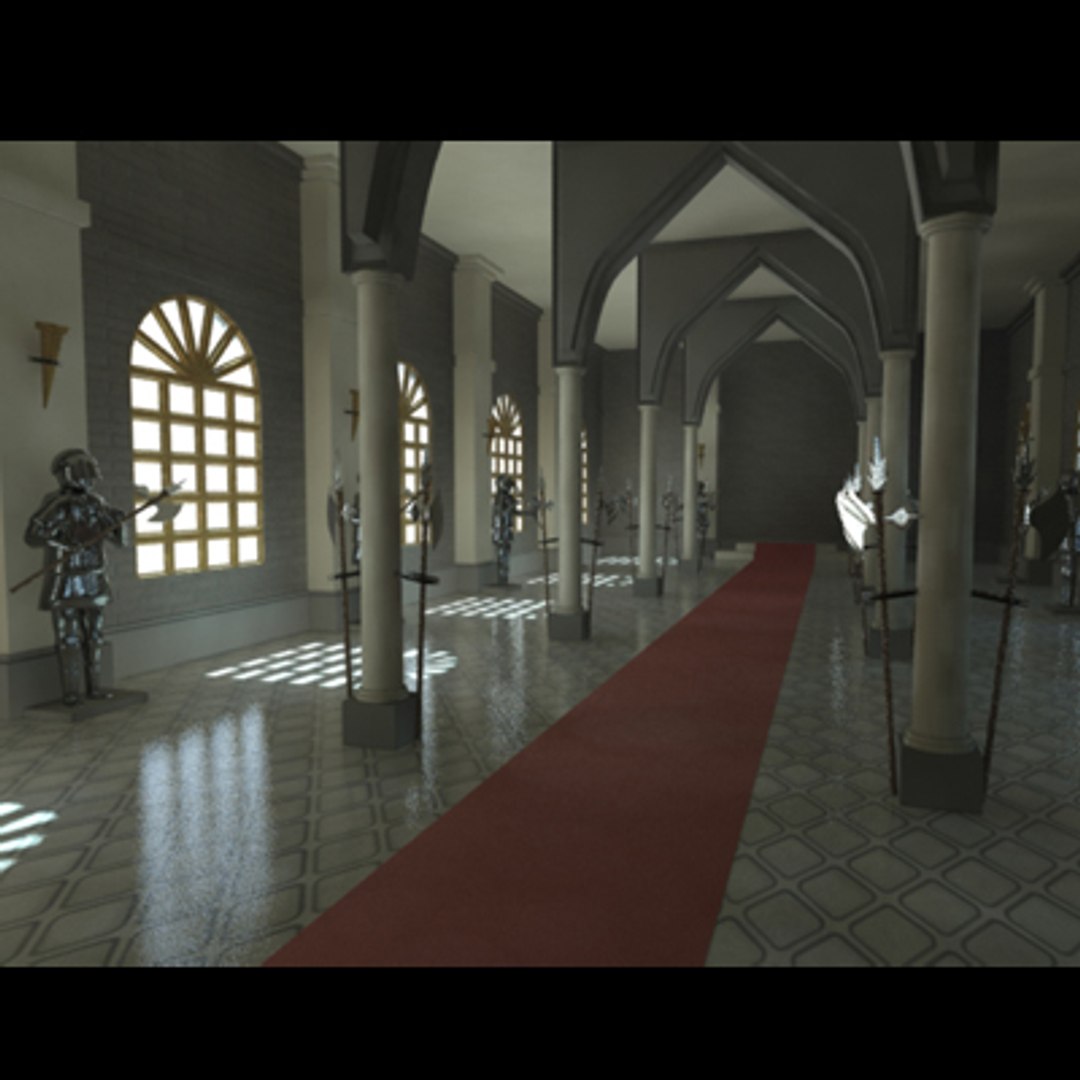 3d Model Palace