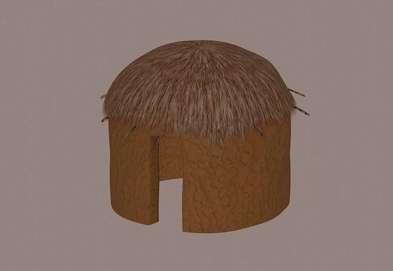 3D Model Hut - TurboSquid 2132275