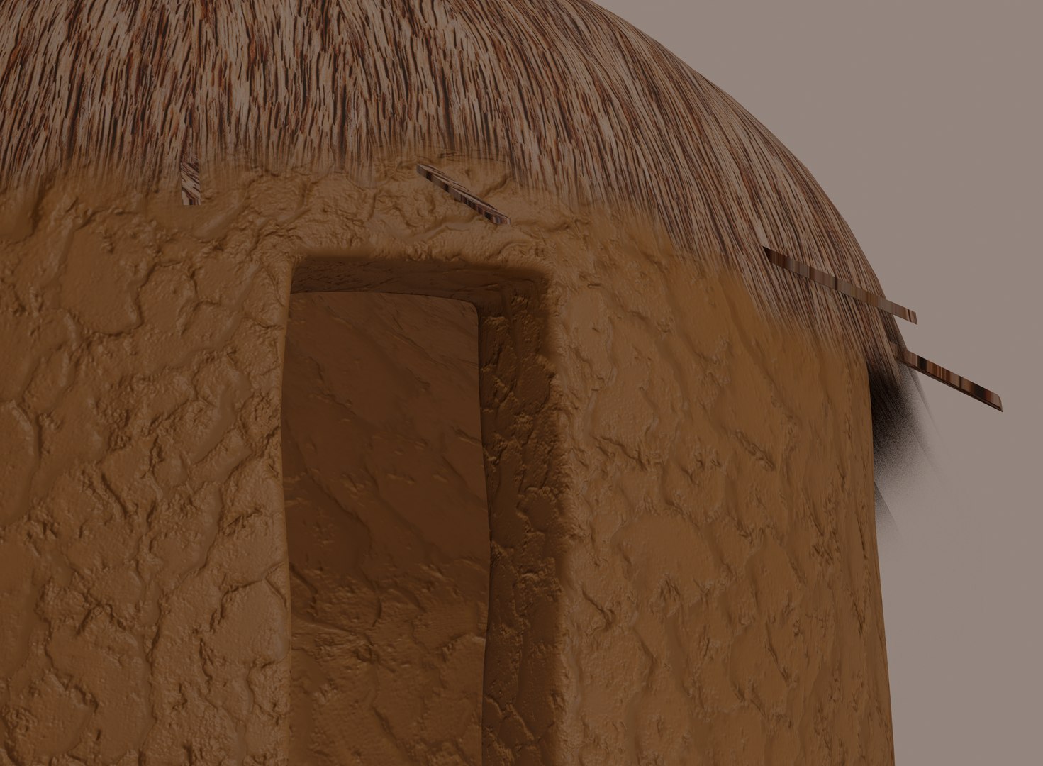 3D Model Hut - TurboSquid 2132275