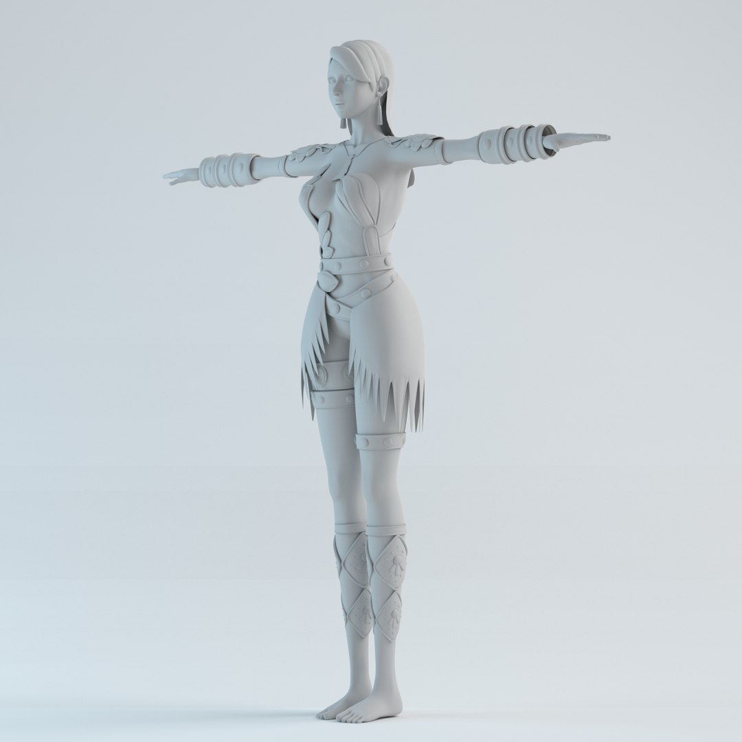 obj female girl woman