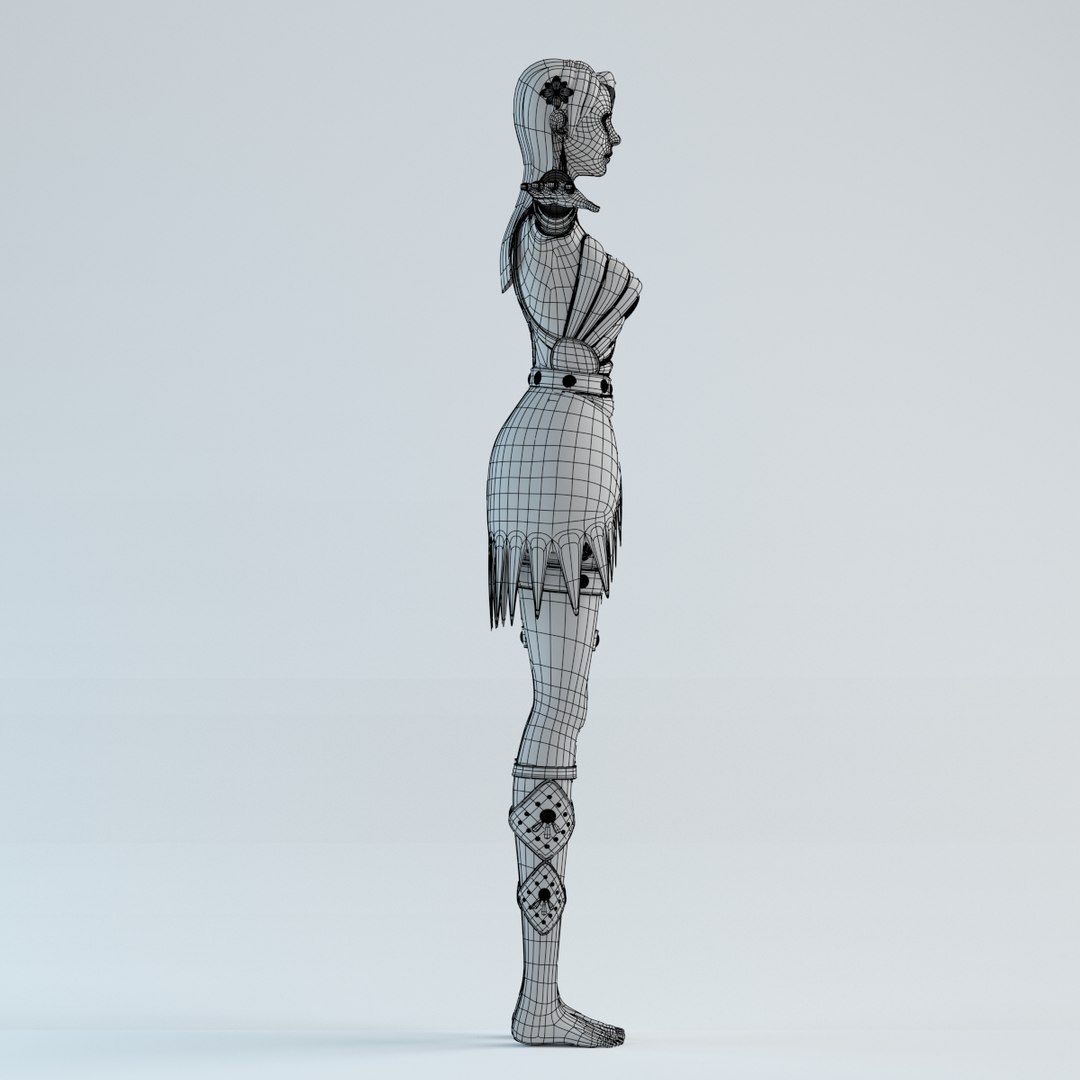 obj female girl woman