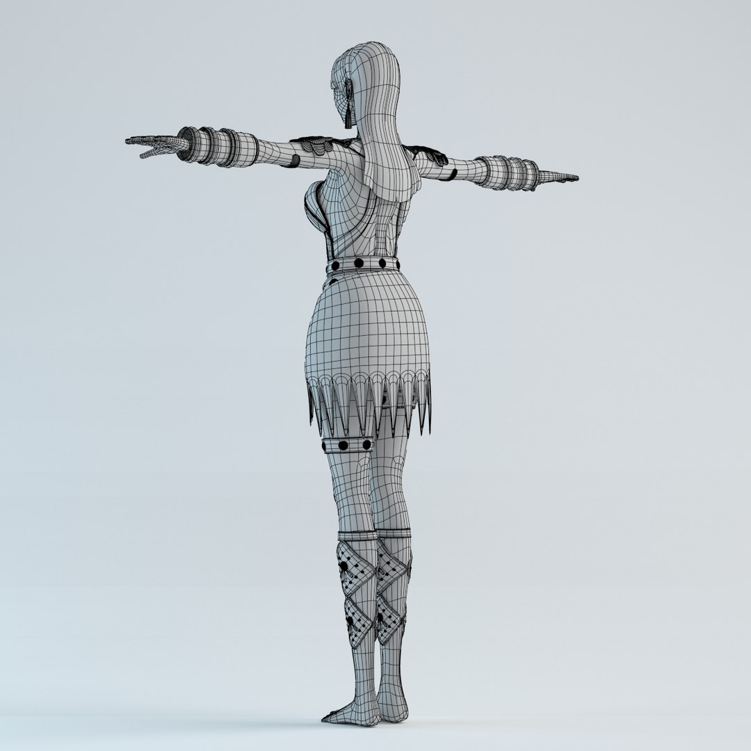 obj female girl woman