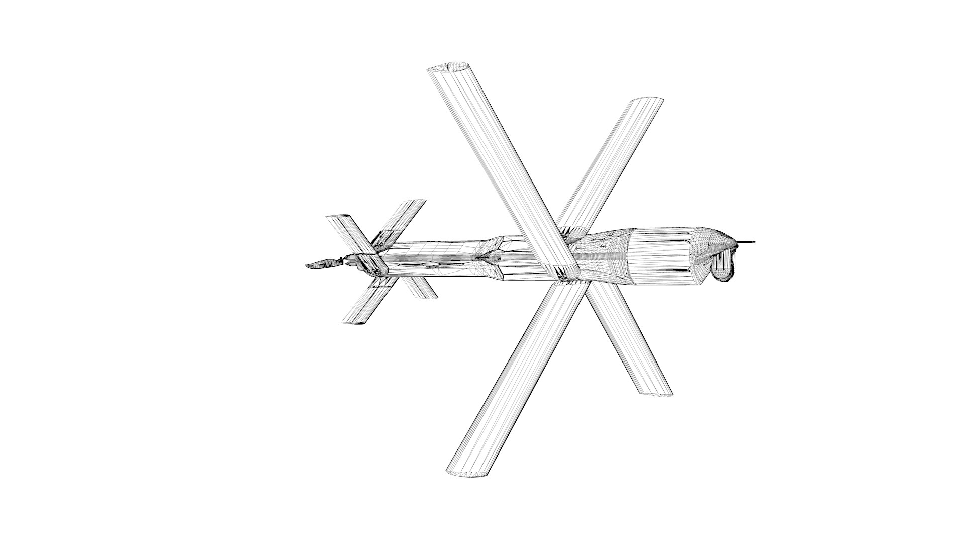 3D Uvision Hero 120 Suicide Drone - TurboSquid 2294954