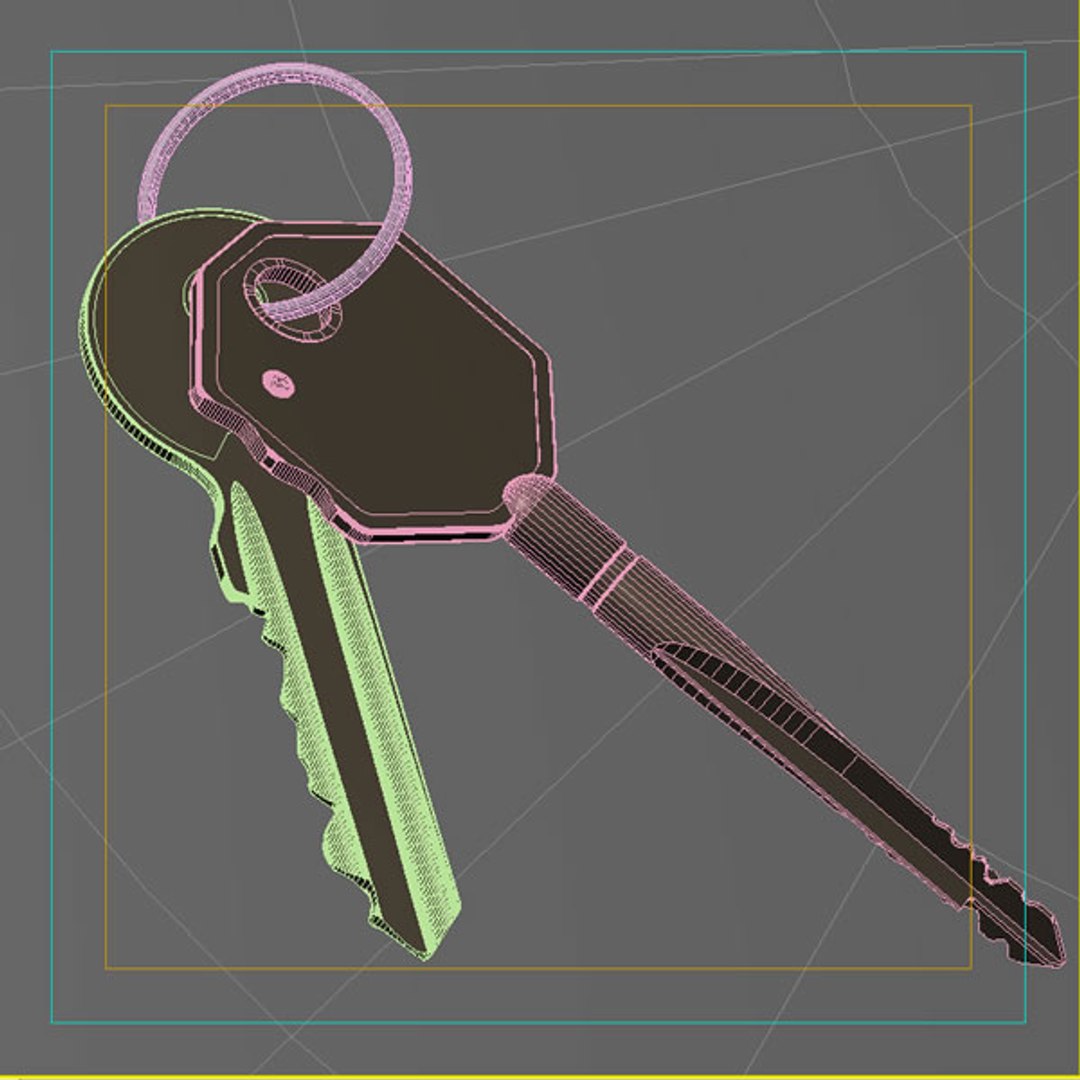 3d model key 05