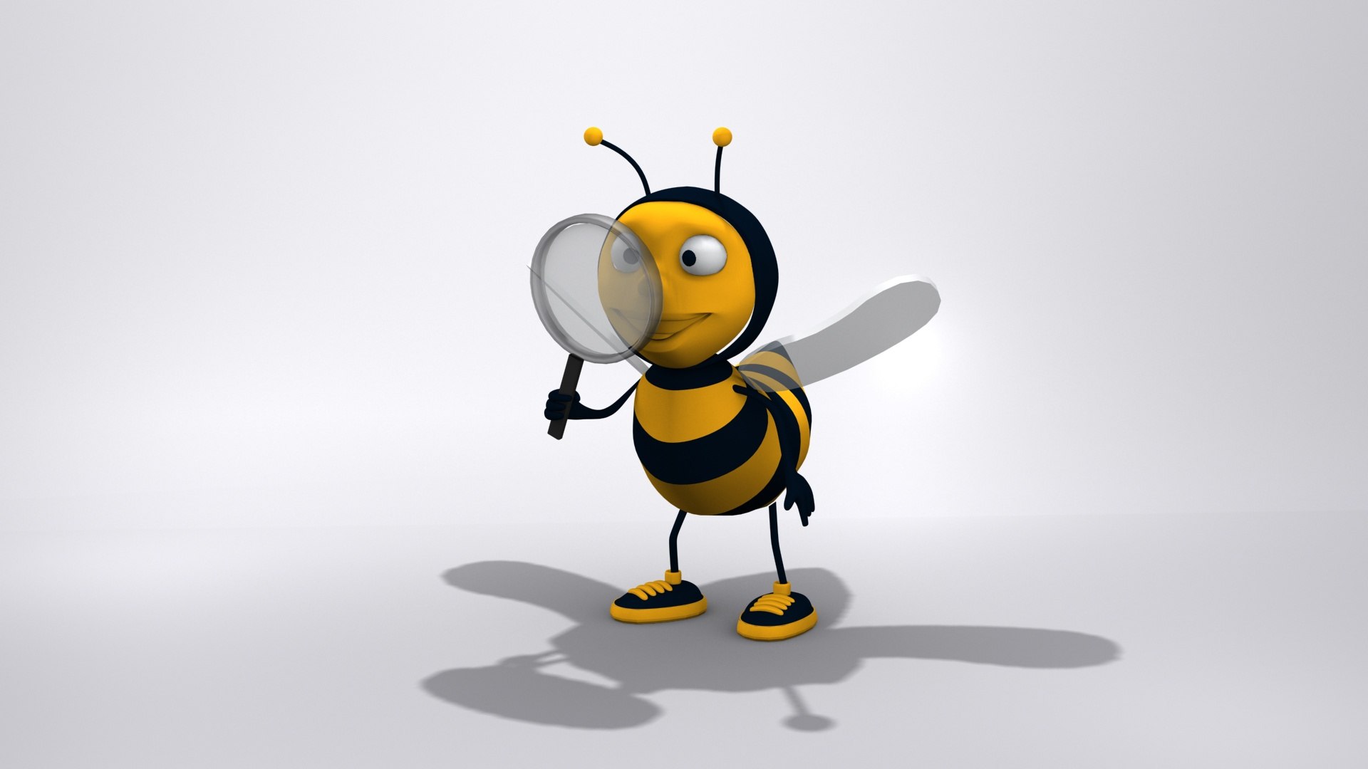 Bee Character Model - TurboSquid 1526474