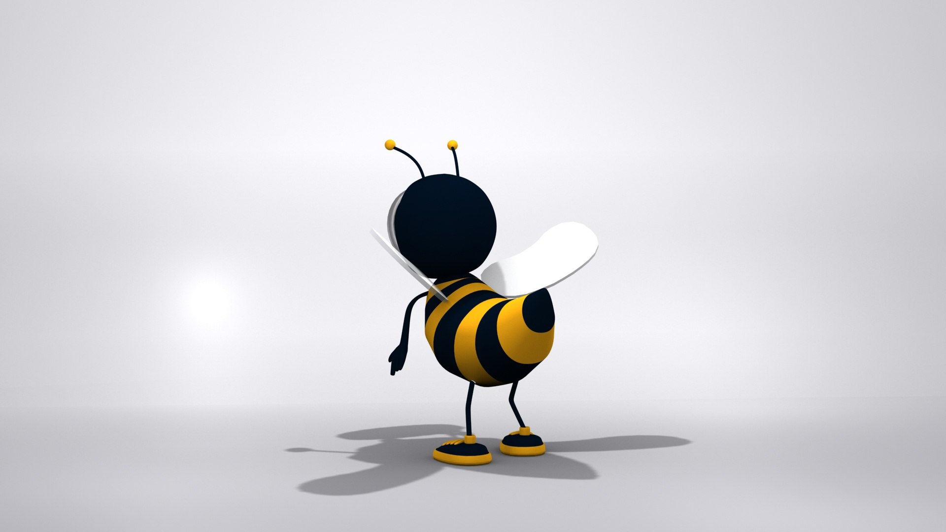 Bee Character Model - TurboSquid 1526474