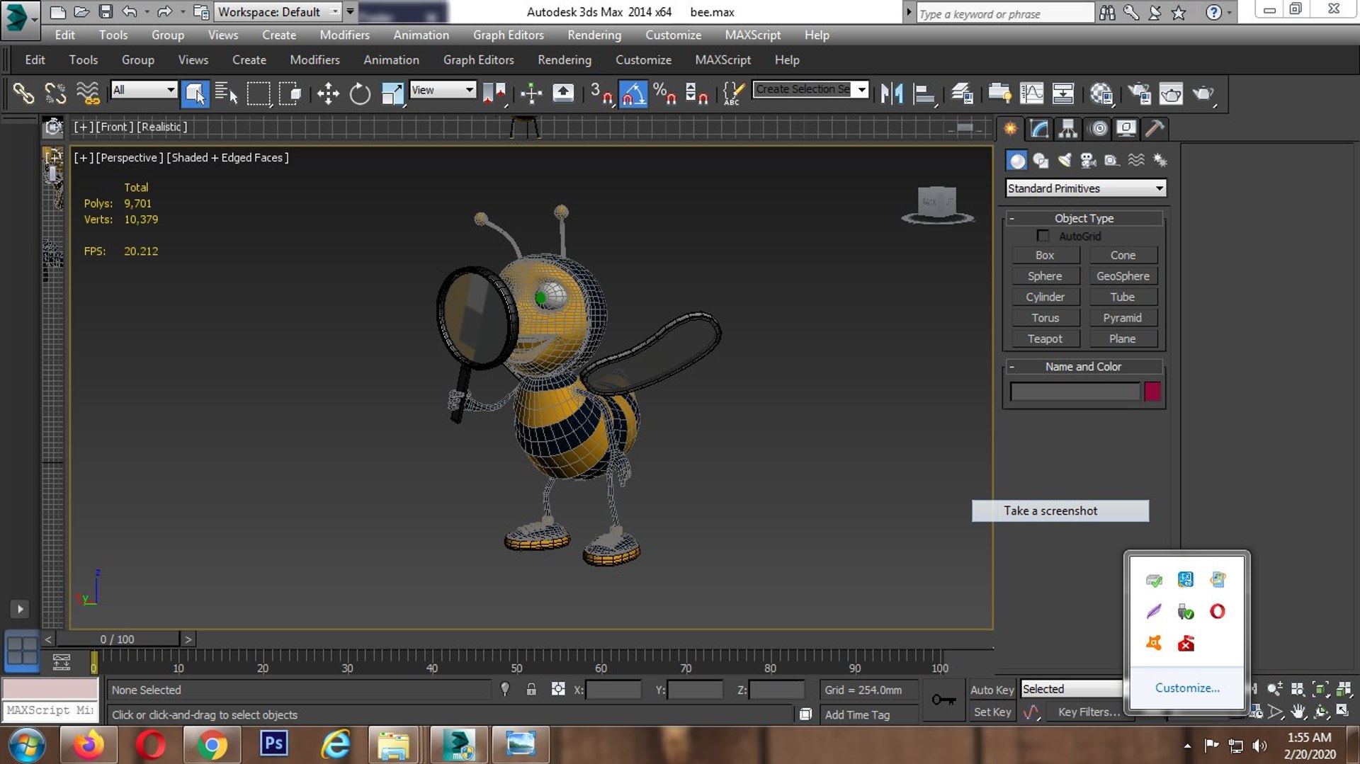 Bee Character Model - TurboSquid 1526474