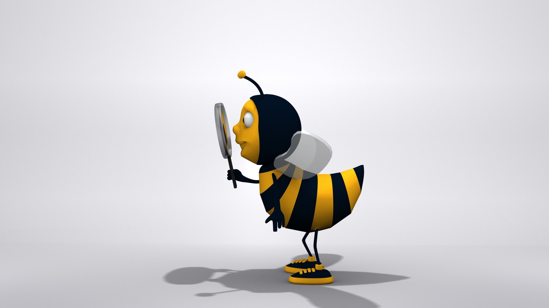 Bee Character Model - TurboSquid 1526474