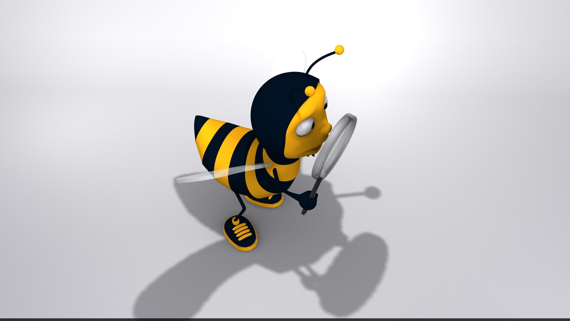 Bee Character Model - TurboSquid 1526474