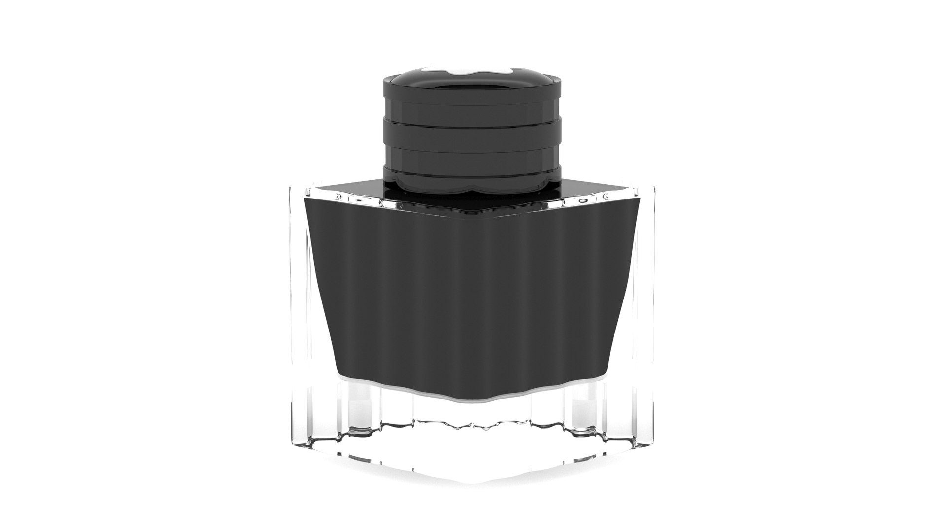 3D Model Montblanc Bottle Ink 50ml - TurboSquid 2225696