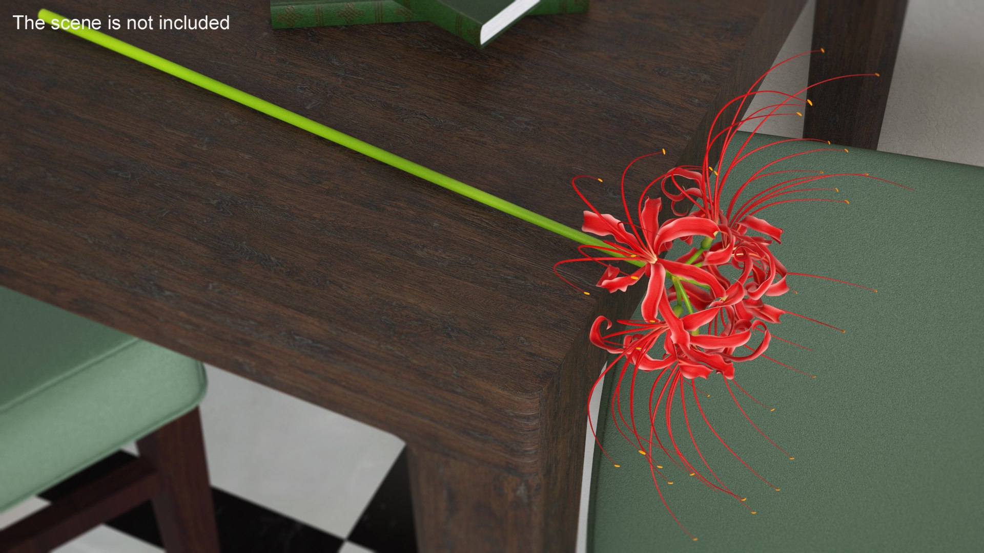 Spider Lily Flower 3D Model - TurboSquid 2045912
