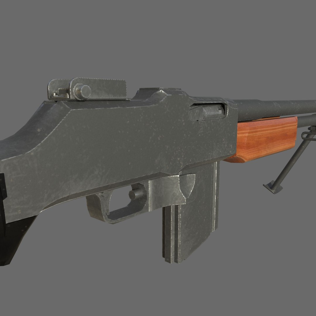 3d M1918 Browning Automatic Rifle