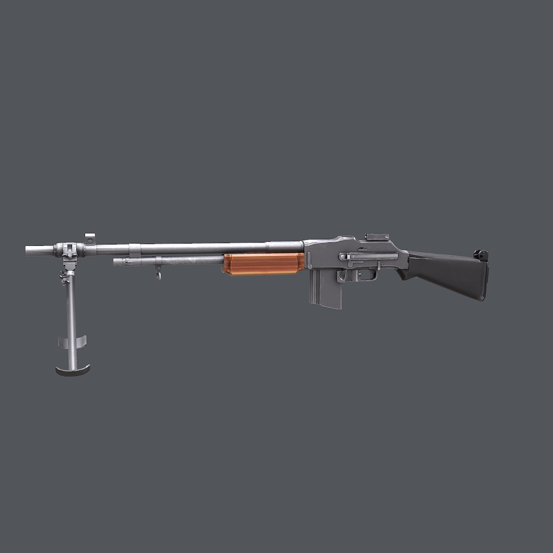 3d M1918 Browning Automatic Rifle