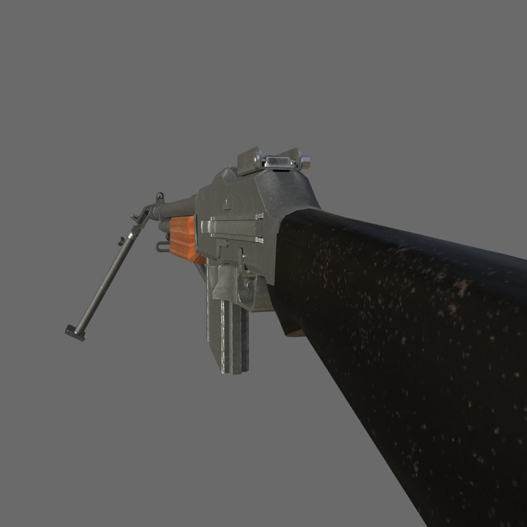 3d M1918 Browning Automatic Rifle