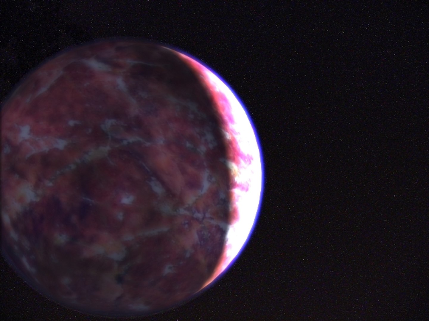 Free Planet Atmosphere 3d Model