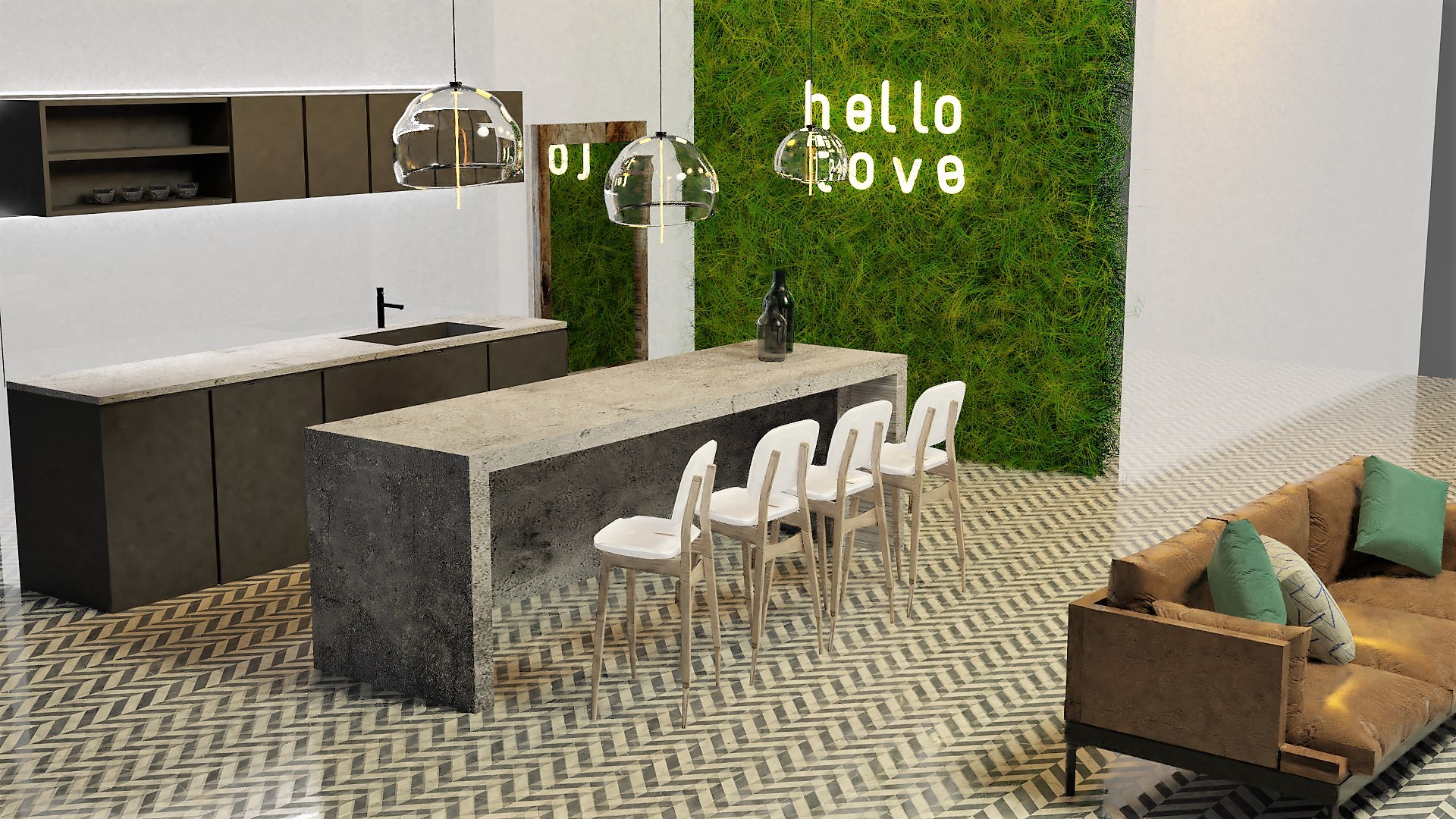 3D Commercial Office Breakout Area - TurboSquid 1876936