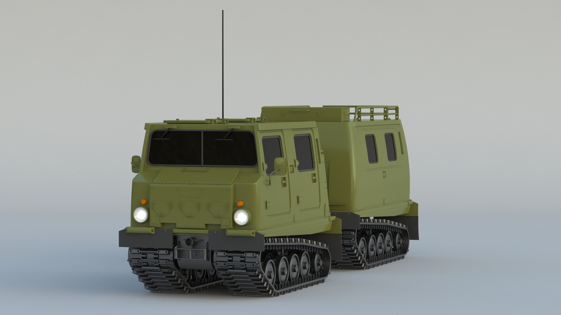 Bandvagn 206 3D Model - TurboSquid 1511984