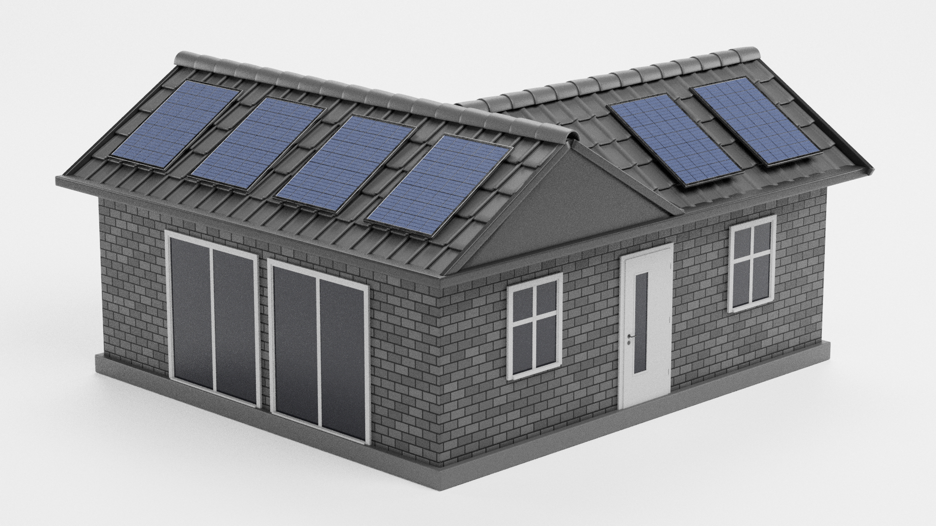 3D Model Solar House 2 - TurboSquid 1916845