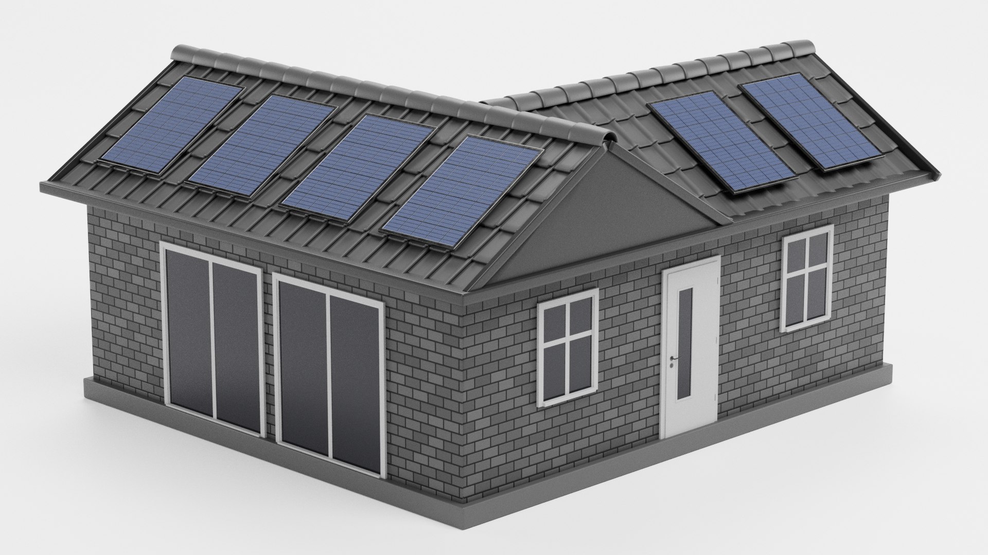 3D Model Solar House 2 - TurboSquid 1916845