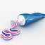 3d Model Tube Paste Animation