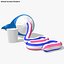 3d Model Tube Paste Animation
