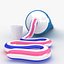 3d Model Tube Paste Animation